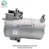 China EV Vehicle Hybrid AC Compressor A0038301660 SHS-33L4156 For Benz E300 W212 for sale
