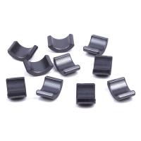 China Metallic Ceramic Ferrite Magnet Punching Ferrite Arc Magnet for sale