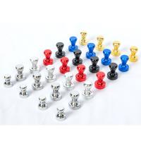 China Customized Color Neodymium Office Magnet NdFeB Magnetic Pin With Metal Case for sale