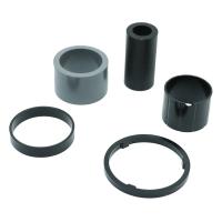 China Black Sintered Bonded Neodymium Magnet Custom Radial Ring Magnet for sale