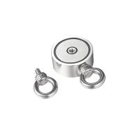 China A2 Steel Neodymium Eyebolt Magnet Double Sided Neodymium Fishing Magnets for sale