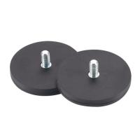China Disc Neodymium Coated Pot Magnet for sale