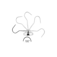 China Moulding Neodymium Hook Magnet High Pull Force Magnetic Heavy Duty Hooks for sale