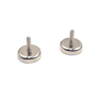China Customized Pull Force Pot Neodymium Magnet With Threaded Stem for sale