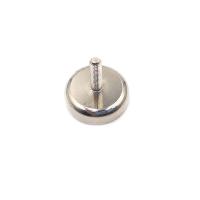 China Customized Pull Force Pot Neodymium Magnet With Threaded Stem for sale