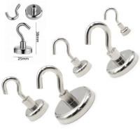 China Strong Decorative Neodymium Hook Magnet Heavy Duty Industrial for sale