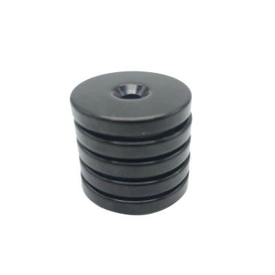 China Neodymium Industrial Magnets Temp Resistant Black/Silver Coating for Precision Applications for sale
