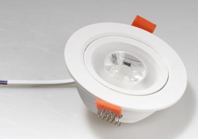 China 3watt / 5watt / 7watt Eco Plastics Led Smd Downlight 97Ra 550lm for sale
