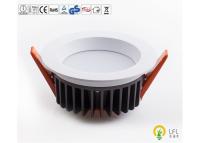 China No  flicker  CRI>83 replaceable tiltable 4 inches 20W  more than 100LPW led downlight for hotels apartments 5 years for sale