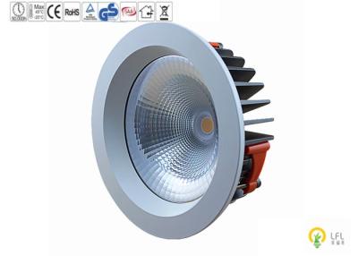 China 8 Inch 6500lm Commercial Electric Downlight For Shopping Mall 4000K 50W for sale