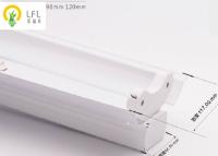 China Batten Light Fitting For T5 Tube Batten , Plastics / Metal Material LED Batten Fitting for sale