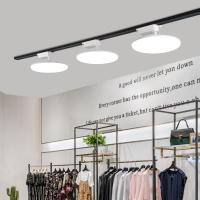China LED Track Light Spotlight Scattered Light Shop Commercial Rail Type Fill Light Clothing Store Live Room Three-Tone for sale