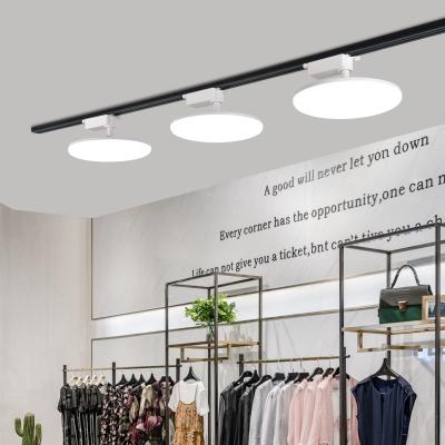 China LED Track Light Spotlight Scattered Light Shop Commercial Rail Type Fill Light Clothing Store Live Room Three-Tone for sale