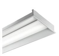 China Embeded Iron LED Linear Flush Mount Light Fixture 60 /120 For Modern Office for sale