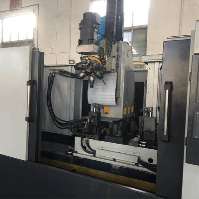 China High Precision CNC Vertical Drilling Milling Machine 3000KG with BT40 Tool System and 500mm Axis Travel for sale