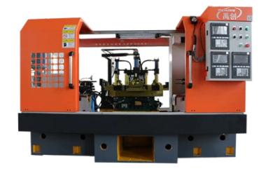 China Four Position Butterfly Valve Rotary Table Special Machine / Cnc Lathe Machine for sale