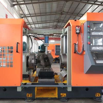 China Full Protection Valve Flange Tee CNC Boring Milling Machine Lathe for sale