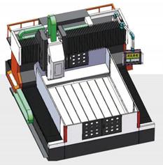 China 2000 CNC Gantry Drill 11KW Cnc Gantry Drilling Machine for sale
