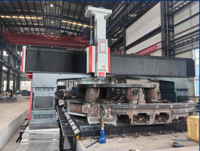 China Split CNC Gantry Drilling Machine 300mm T-Groove Spacing 11KW Servo Spindle for sale