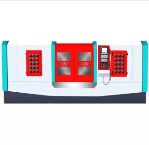 China Multi-Station Turning Drilling Tapping Machine for Groove Butterfly Valve DN40-DN200 with 0.05-0.1 Coaxiality for sale