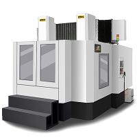 China YCWJ400 Horizontal Machining Center for Automobile Axles - 450x450mm Worktable, 11KW Power, Dual-Spindle Design for sale