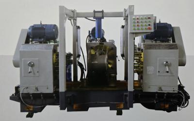 China Three Sided Multi Hole Drilling Machine φ295mm to φ950mm Center Distance with PLC Control and Hydraulic Feed for sale