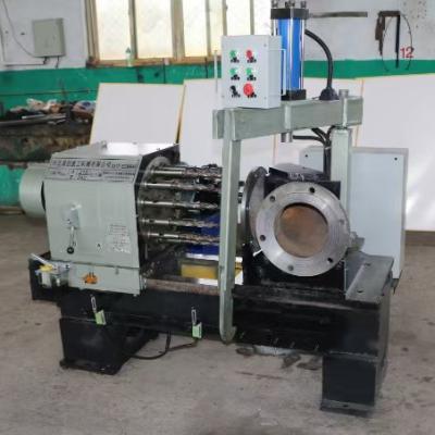 China Single Sided Multiple Hole Drilling Machine φ295mm φ410mm with PLC Control for Valve Flange Processing for sale