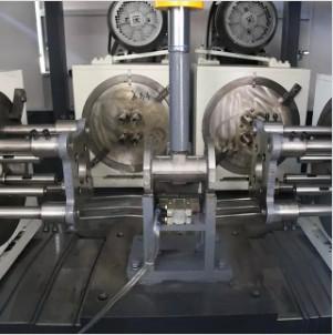 China Automatic Three Sided Drilling and Tapping Machine PLC Control 600mm 700mm for sale