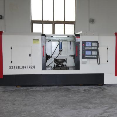 China Double Sided CNC Boring Milling Machine For Turbine Case 6 Axis Mill Turn Lathe for sale