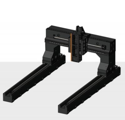 China B150 Φ70 Split CNC Gantry Drilling Machine with 5000mm Travel and ±0.02mm Accuracy for sale