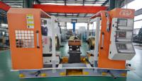 China CNC Boring Milling Machine Three Sided Swing Angle 490mm Turning Length 850mm Machining Length for sale