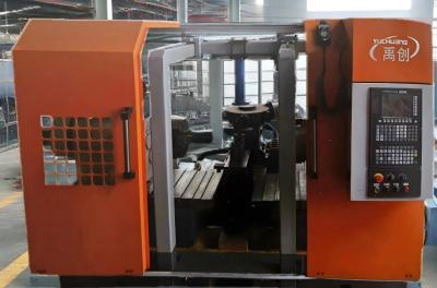 China Multifunction Butterfly Valve CNC Machining Center 6 Station Turret 5.5KW for sale