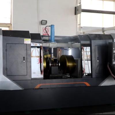 China Cast Steel Valve Fittings CNC Boring Milling Machine 550mm Turning Diameter 500mm Length for sale