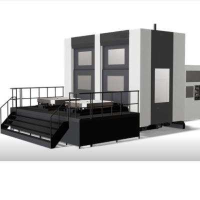 China YCWJ-1200 High Rigidity Roller Guide Horizontal Machining Center with 1800×1600×1100mm Axis Travel and 22KW Spindle for sale