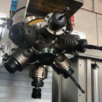 China YCWJ400 Power Turret Horizontal Machining Center with 6-Axis CNC Control, 500mm X-Travel and 11KW Power for sale