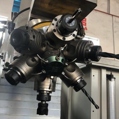 China YCWJ400 Power Turret Horizontal Machining Center with 6-Axis CNC Control, 500mm X-Travel and 11KW Power for sale