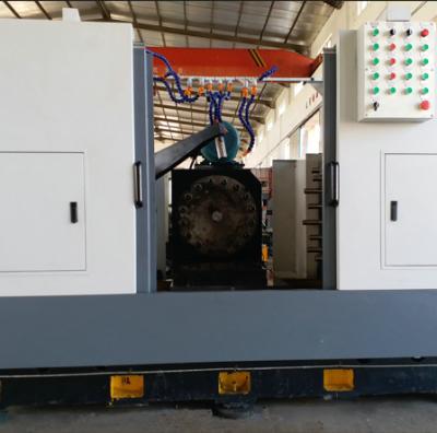 China CNC Six Position Rotary Table Machine for Butterfly Valve Stem Hole Flange Machining DN40-DN200 for sale
