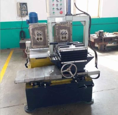 China PLC-Controlled Gate Valve Drilling and Tapping Machine with 400mm Center Distance and 0.2mm Position Accuracy for sale