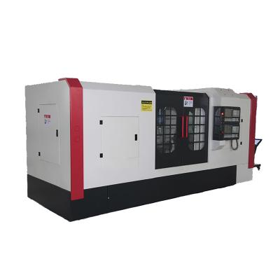 China Four Station CNC Drilling and Tapping Machine 600×600mm Worktable with 240mm IV Station Travel for Butterfly Valve Manufacturing for sale