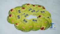 China OEM Iml In Mold Labeling Ice Cream Cup Labels Environment Friendly for sale