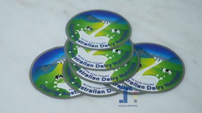 China OEM Iml In Mold Labeling Ice Cream Cup Labels Environment Friendly for sale