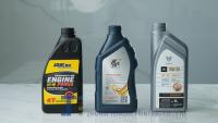 China Blowing Bottle In Mould Labels Engine Oil Bottle Sticker Low Static for sale