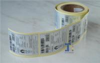 China Weather Resistance Electronic Product Sticker Electrical Safety Stickers Roll Packaging for sale