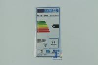China Customizable Energy Efficiency Label Energy Saving Sticker For Refrigerator for sale