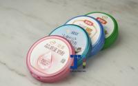 China Glossy Round In Mould Labels For Durable Surface Finish And Unique Shape for sale