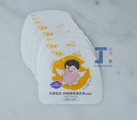 China Adhesive Imold Label Pvc Packaging Labels With Matte Surface Finish for sale