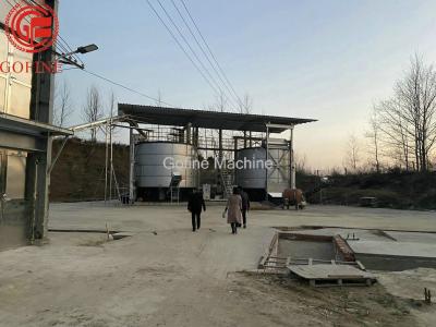 China 280M3 SUS304 Aerobic Compost Fertilizer Production Machine Biomass Fermentation tank for sale