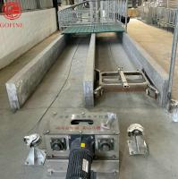 China Auto Compost Fertilizer Production Chicken Manure Scraper Hydraulic Customized for sale