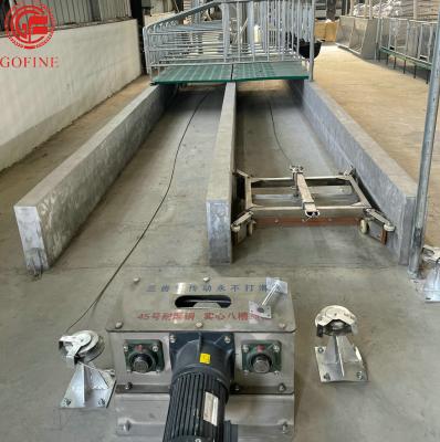China Auto Compost Fertilizer Production Chicken Manure Scraper Hydraulic Customized for sale