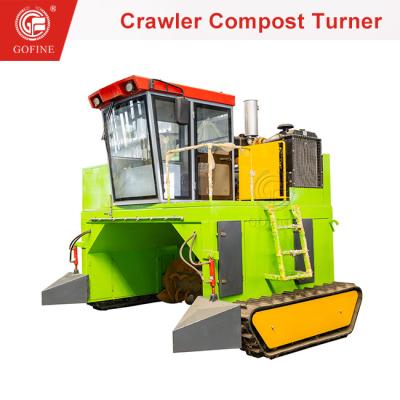 China Industry Windrow Compost Turner Organic Fertilizer Composting Machine for sale